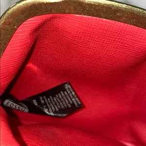Fossil | Bags | Fossil Animated Frame Top Coin Pouch Euc | Poshmark